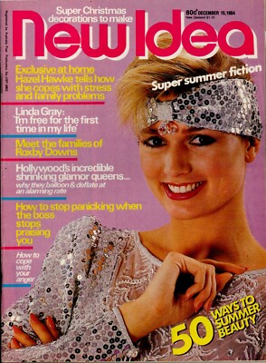 New Idea - Dec. 15, 1984 - Linda Gray, Hazel Hawke, Jack Thompson ...
