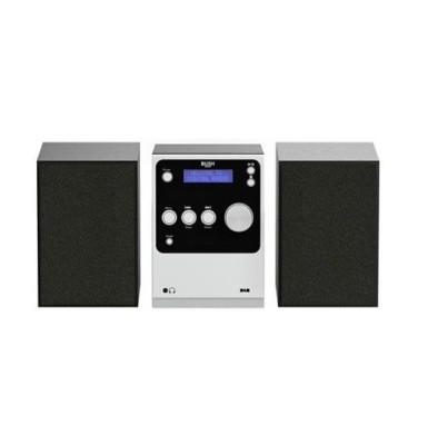 DAB CD Bluetooth Micro Hi Fi System Aux In Bush BD608 - Black 8107761 R ...