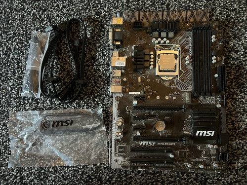 Bundle MSI Z170A PC MATE Socket LGA1151 DDR4 ATX Motherboard with I5 ...