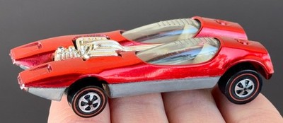 Vintage Hot Wheels Redline 1969 CANDY RED Splittin’ Image - TONE FREE ...
