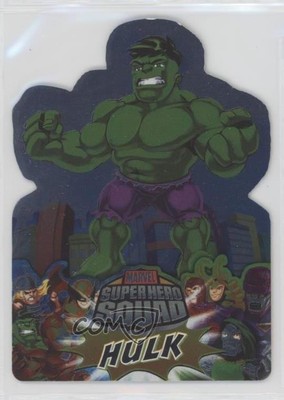 2010 Upper Deck Marvel Super Hero Squad Die-Cuts Hulk #SHSDIE_002 d8k ...