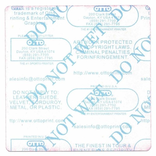 Black Sabbath Heaven And Hell Live Tour 2007. Cloth After Show ...