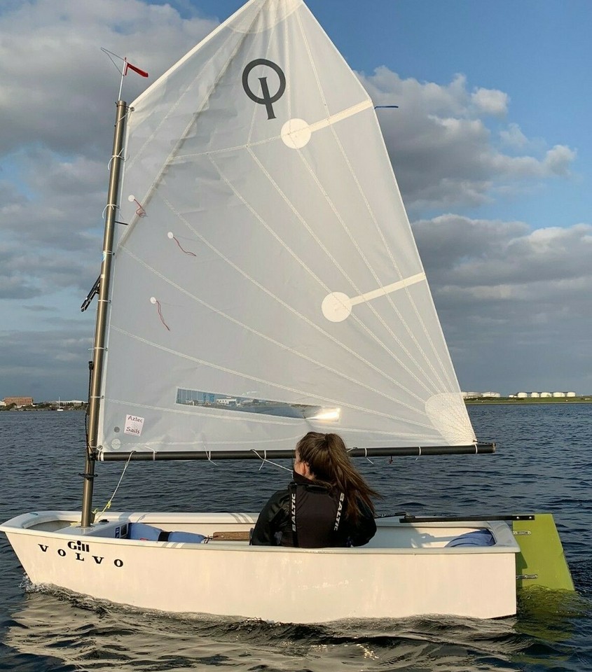 Optimist Dinghy Race Sail from Aztec Sails | eBay UK