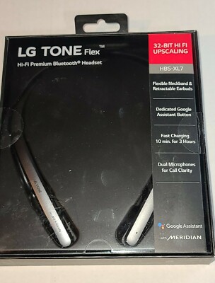 LG Tone Flex HBS-XL7 Neckband Bluetooth Wireless Stereo Headphones ...