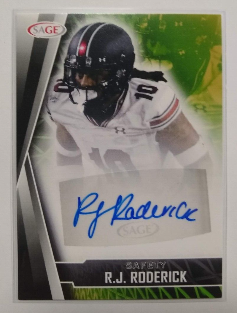 2022 Sage R.J. Roderick Auto #A-RJR | eBay