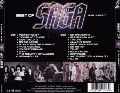 SAGA BEST OF NOW AND THEN: THE COLLECTION NEW CD 4029759102779 | eBay