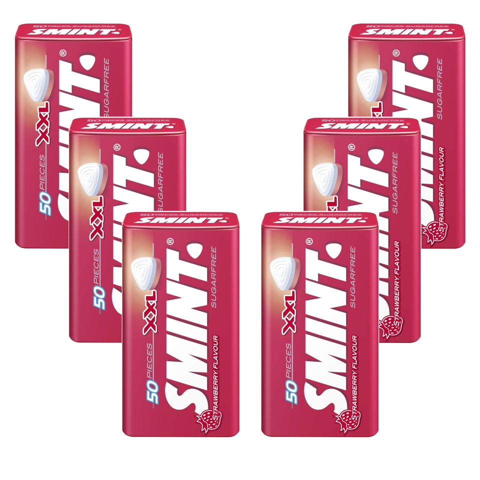 Smint Sugar Free Mints - 50 XXL Strawberry Mints Choose Pack | eBay UK