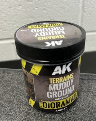 AK Interactive GROUND TEXTURE Terrains Effects FX Paste Muddy Ground ...