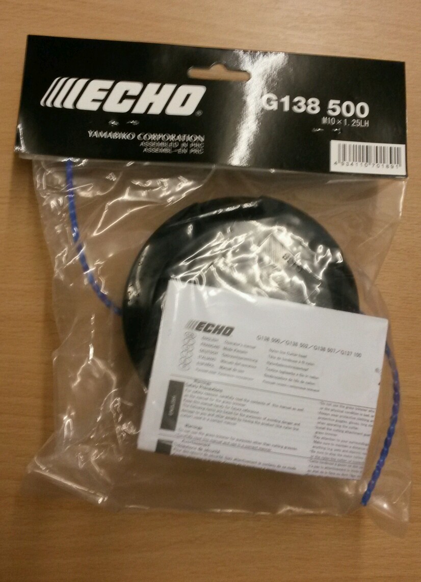 Genuine ECHO SRM2620ES G138-500 Bump Feed Strimmer Head 4934110701891 ...