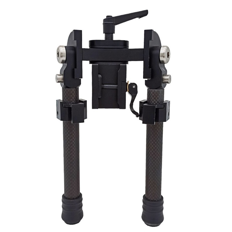 Tactical Long Range Carbon Fiber Bipod Wide Stance LRA Bi-pod QD ...