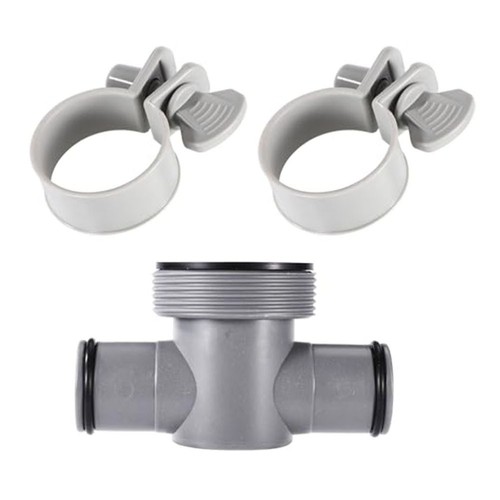 3 Piece Pool T Connector Set for Coleman and For Intex P61408 Filter ...