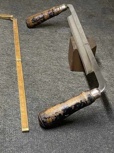 Vintage T H Witherby 10” Straight Spine Draw Knife USA | eBay