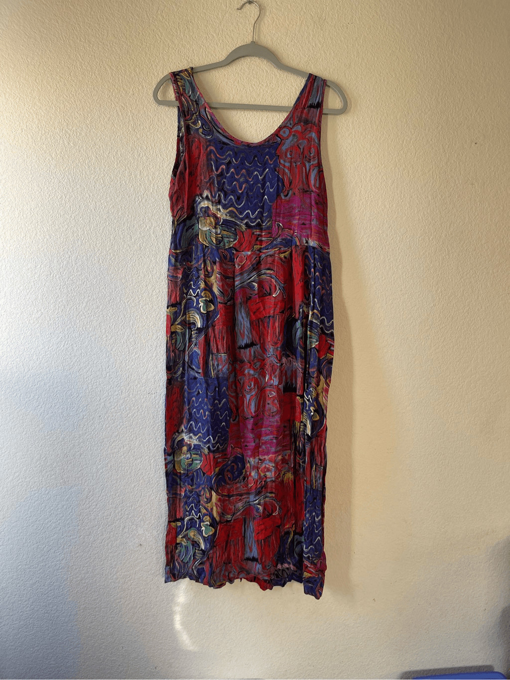 Vintage Laura Kieffer for Susan Burrows artsy midi dr… - Gem