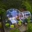 Garten Bubble Zelt 4x6 M Partyzelt Pavillon Haus Camping Outdoor ...