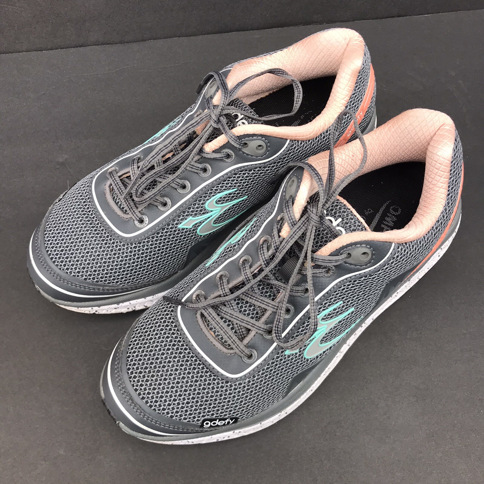 Gdefy Gravity Defyer Mighty Walk Pain Relief Shoes TB9024FGP-W Women’s ...