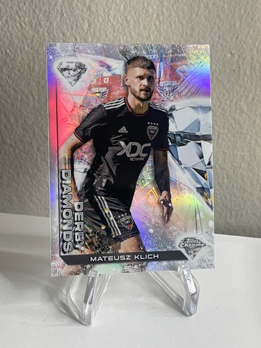 Mateusz Klich DERBY DIAMONDS 2023 Topps Chrome MLS #DD-15 REFRACTOR ...