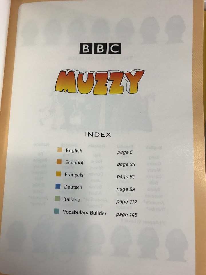 BBC Muzzy Spanish Video Language Course 5 VHS 1 CD 2 Cassettes ...