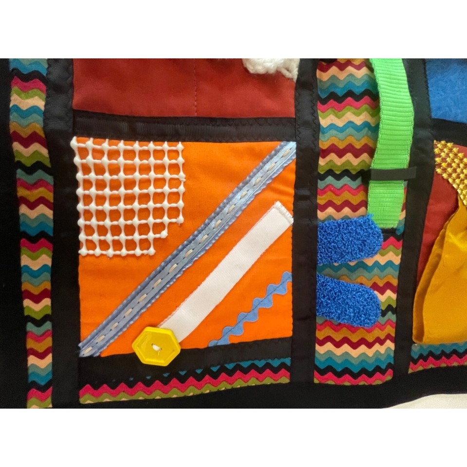 Fiddle Fidget Mat Sensory Quilt Alzheimer's Dementia Stroke Rehab ...