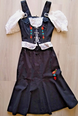 Trachtenmode von Country Line , Zweiteiler mit Stickerei, Mieder und ...