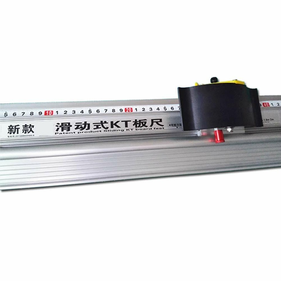 27.5" - 79" Sliding KT Board Trimmer Cutting Ruler for PP Paper PVC PET ...