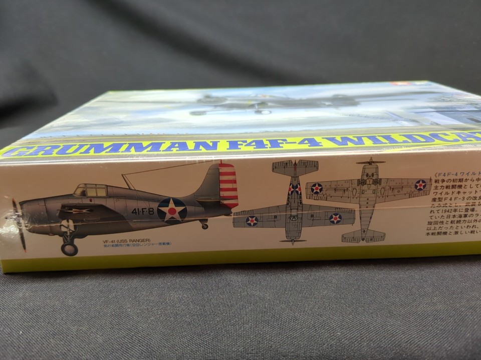 Tamiya 61034 Grumman F4F-4 Wildcat 1/48 Scale Plastic Model Kit | eBay