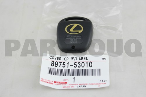 8975153010 Genuine Toyota COVER, TRANSMITTER HOUSING 89751-53010 | eBay