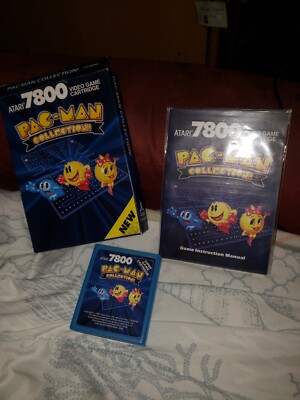 Rare Atari 7800 Pacman Collection ATARI AGE Out of Print Pac-Man Games ...