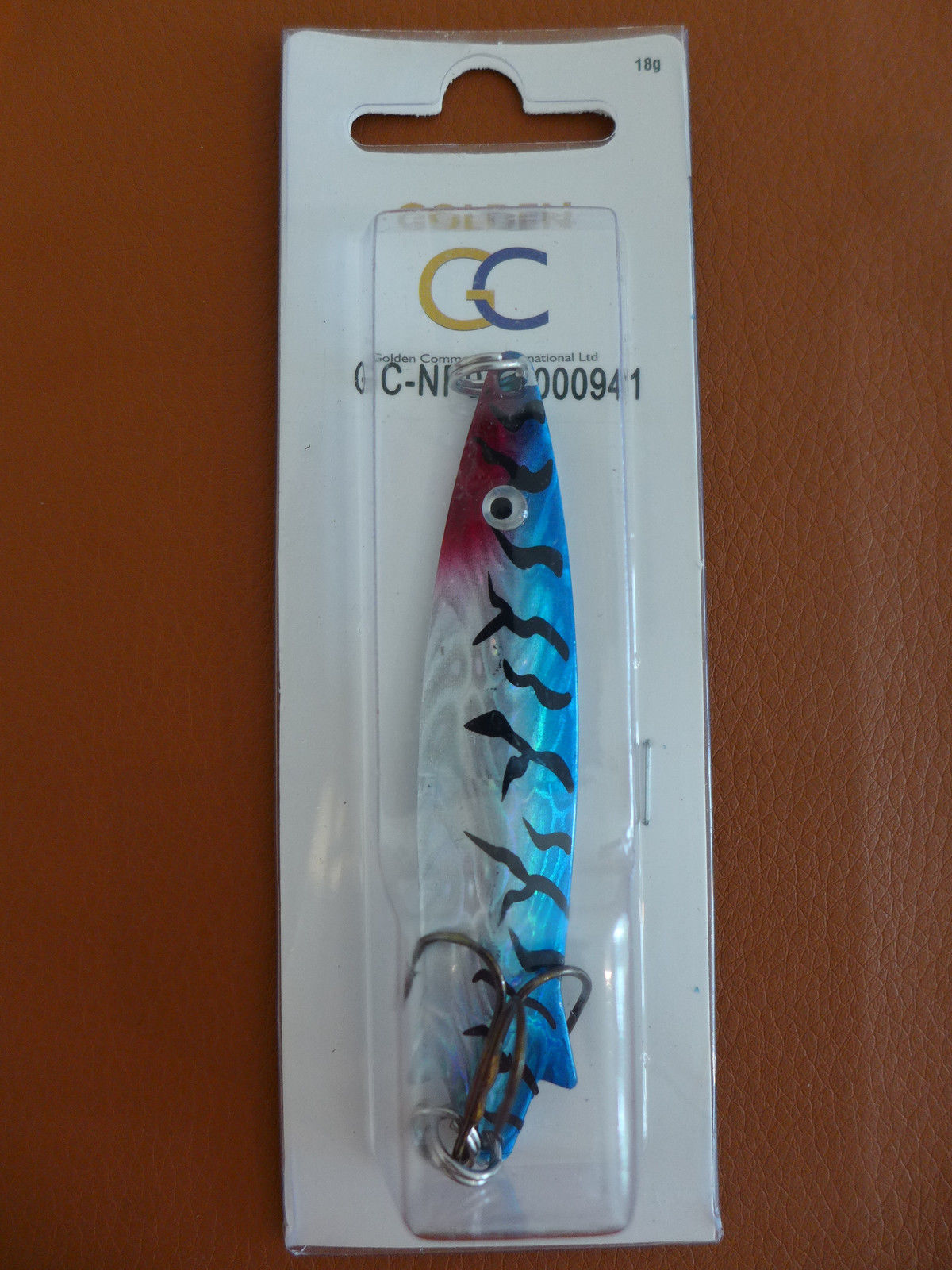 5 Packs of Different Colour HOLOGRAPHIC TOBY Spinning Lures 18g NP07 ...