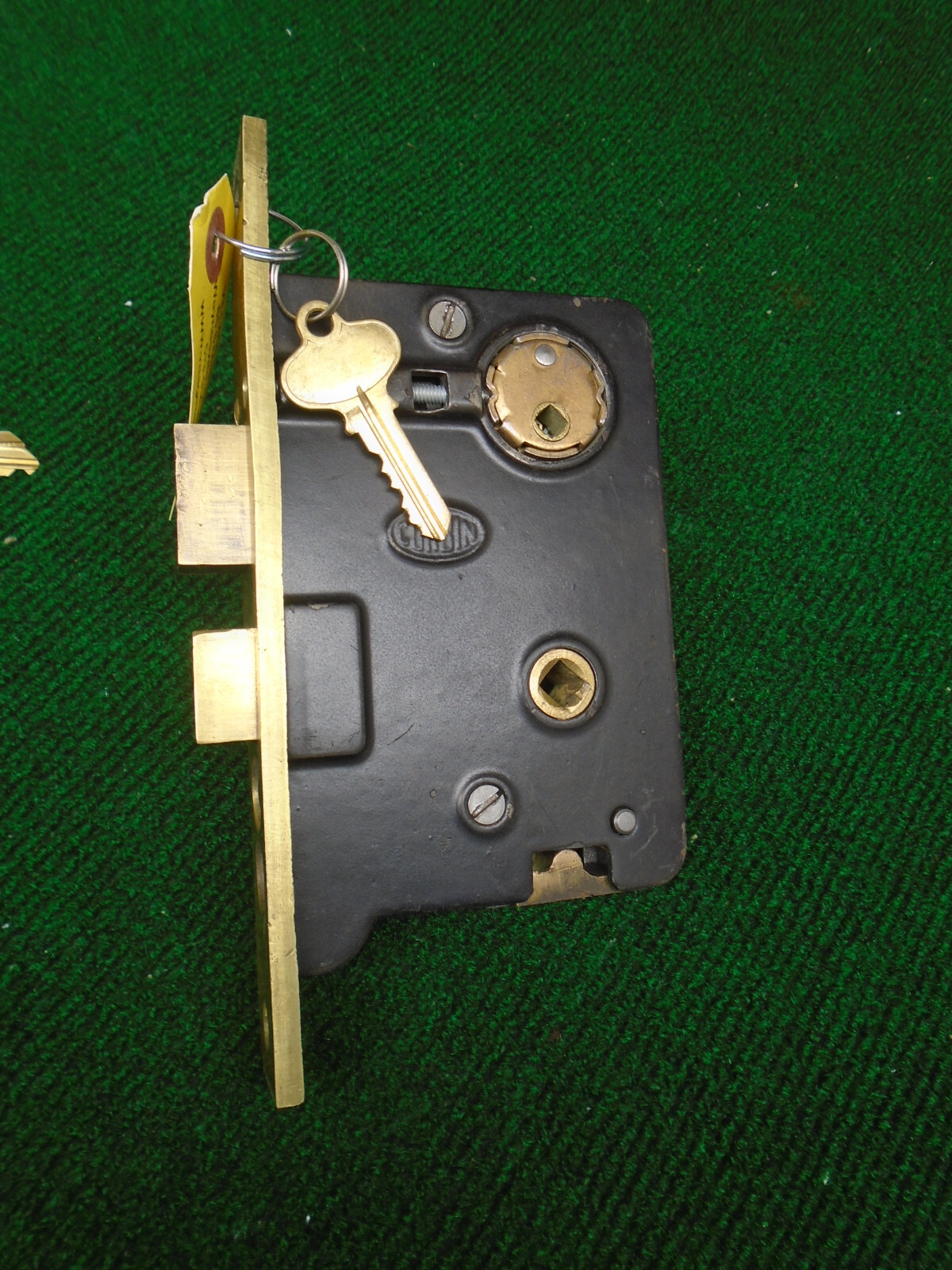 CORBIN 1348 1/2 REMANUFACTURED ENTRY MORTISE LOCK wCYLINDER KEYS (19877 ...