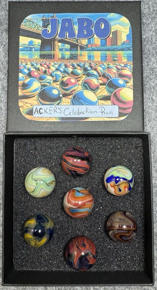 Jabo - Dave Ackers Celebration Run - 2010- Boxed Set Of 7 - Aventurine ...