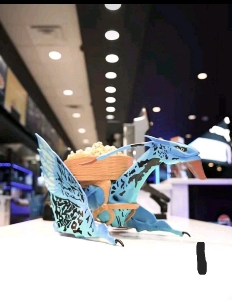 Avatar Fire & Ash Banshee Popcorn Bucket Presale Regal Cinemas Free ...