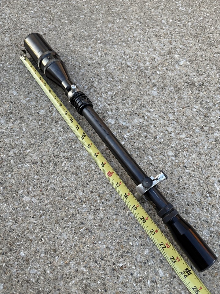 J Unertl Bench Rest Telescopic 15X Rifle Scope with Mounts & Caps -24 ...