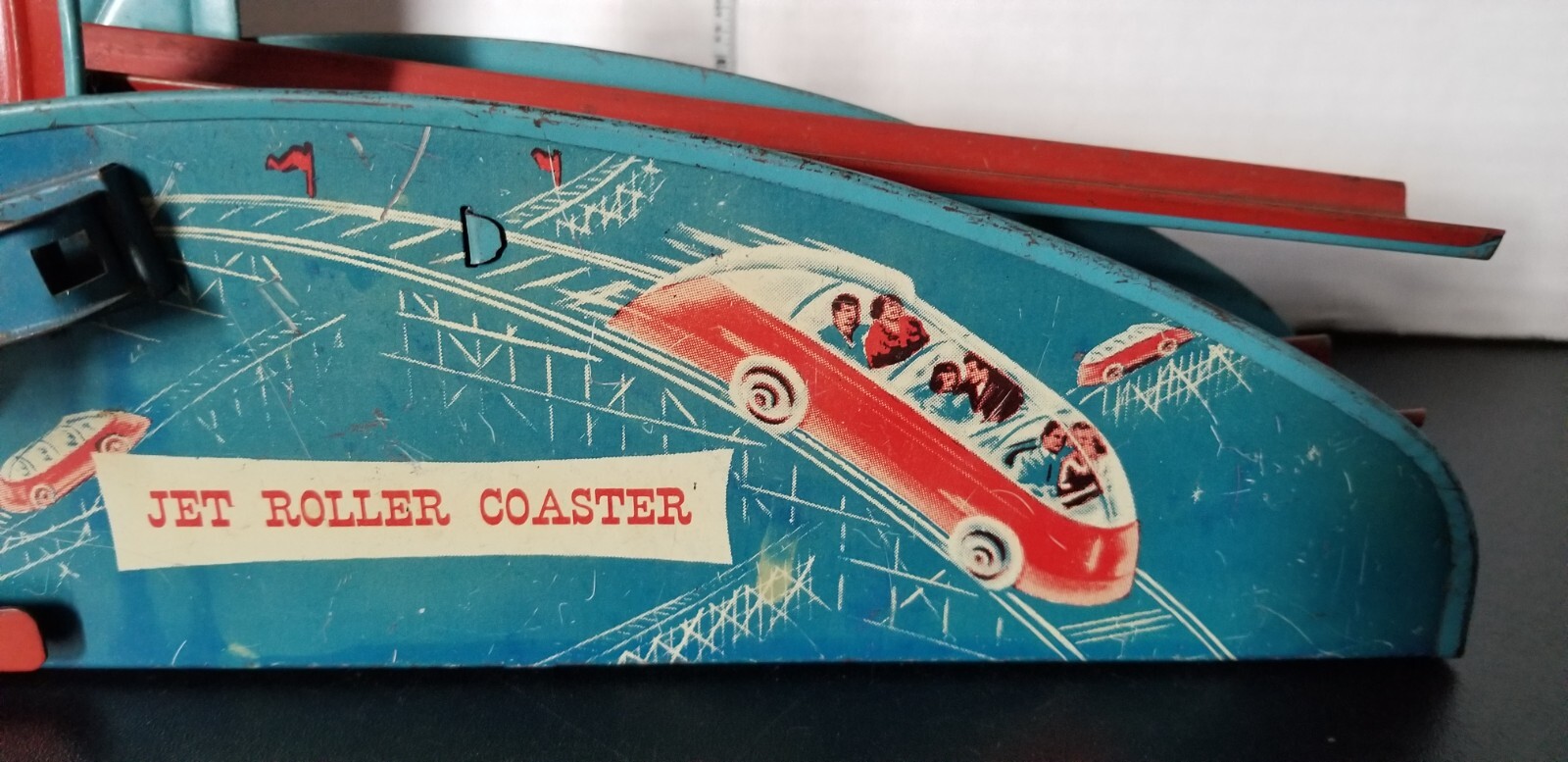 Vintage Wolverine Jet Roller Coaster Toy from 1940's with Car | eBay