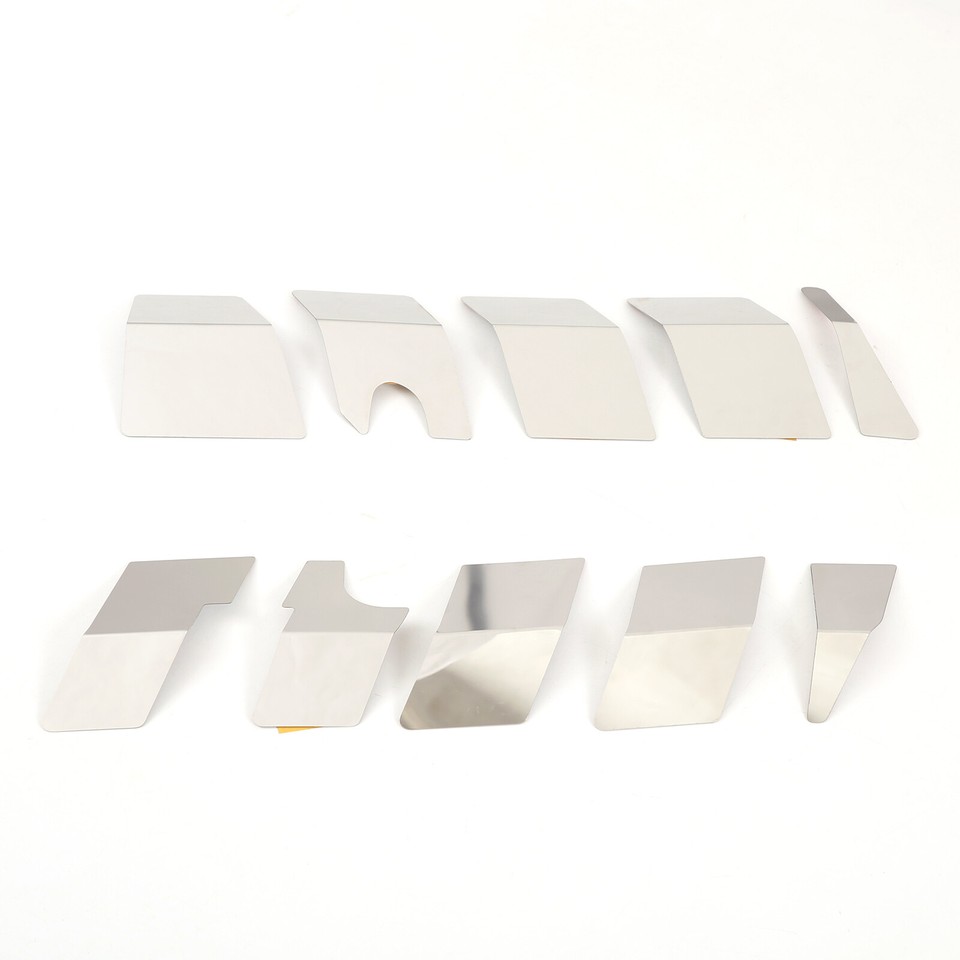 Silver Stainless Engine Bay LOWER FUEL RAIL COVER Plate Fits corvette ...