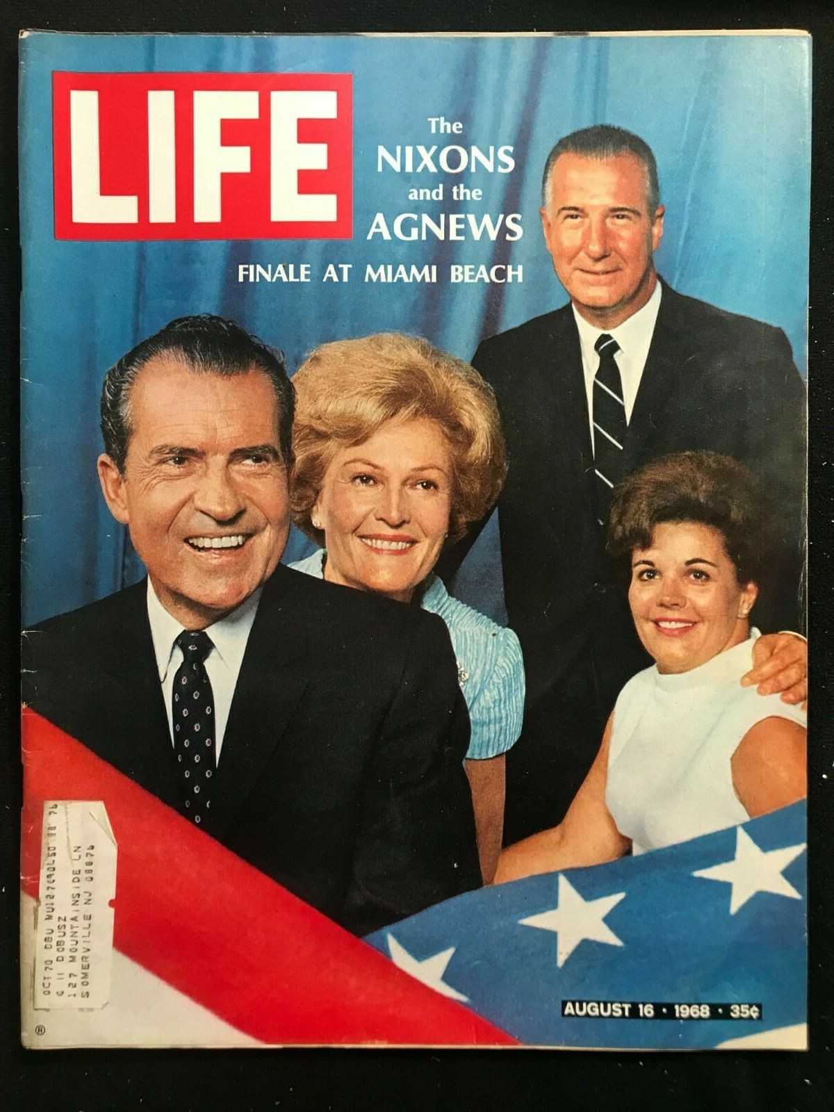 LIFE MAGAZINE Aug 16 1968 RICHARD NIXON'S NOMINATION / Pope Paul VI ...