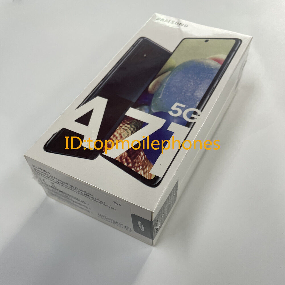 Samsung Galaxy A71 5G SM-A716U 128GB+6GB 64MP Unlocked Smartphone- New ...
