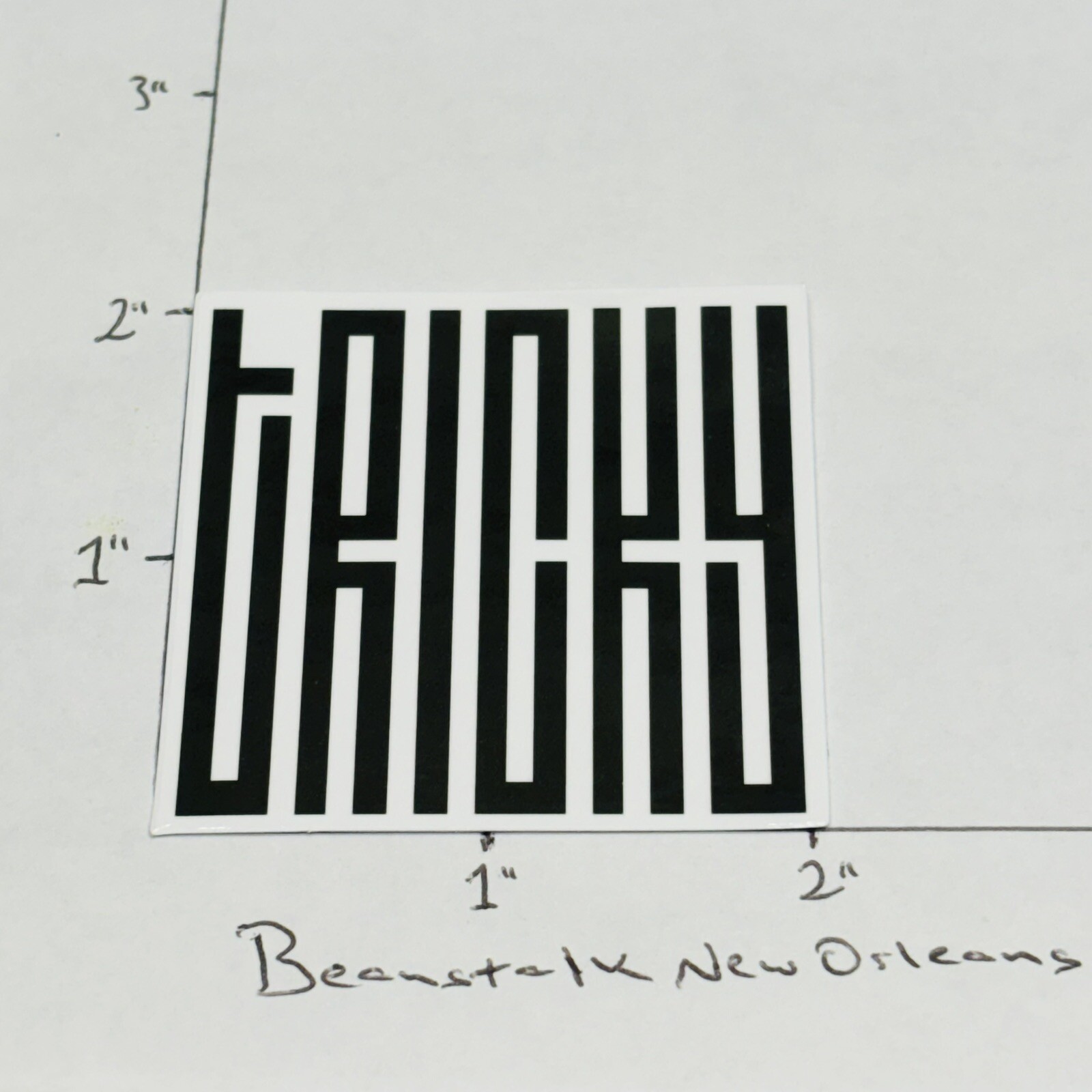 NEW‼ TRICKY UK Rapper Massive Attack Music Vinyl Sticker Decal • w ...