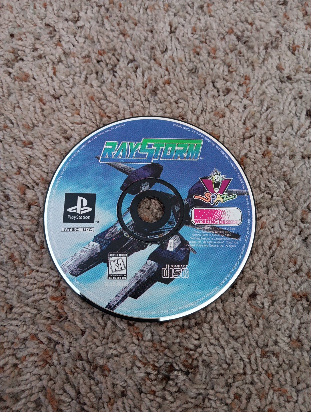 RayStorm PlayStation 1 PS1, No Manual, Tested 933372933372 | eBay