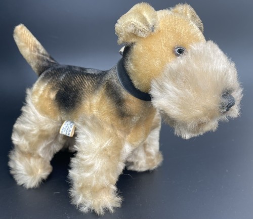 R. Dakin & Co Plush Dog Terrier Vtg Stuffed Animal JAPAN Made 1950’s ...