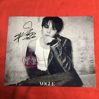 BTS Jimin 2023 10inches Autograph | eBay