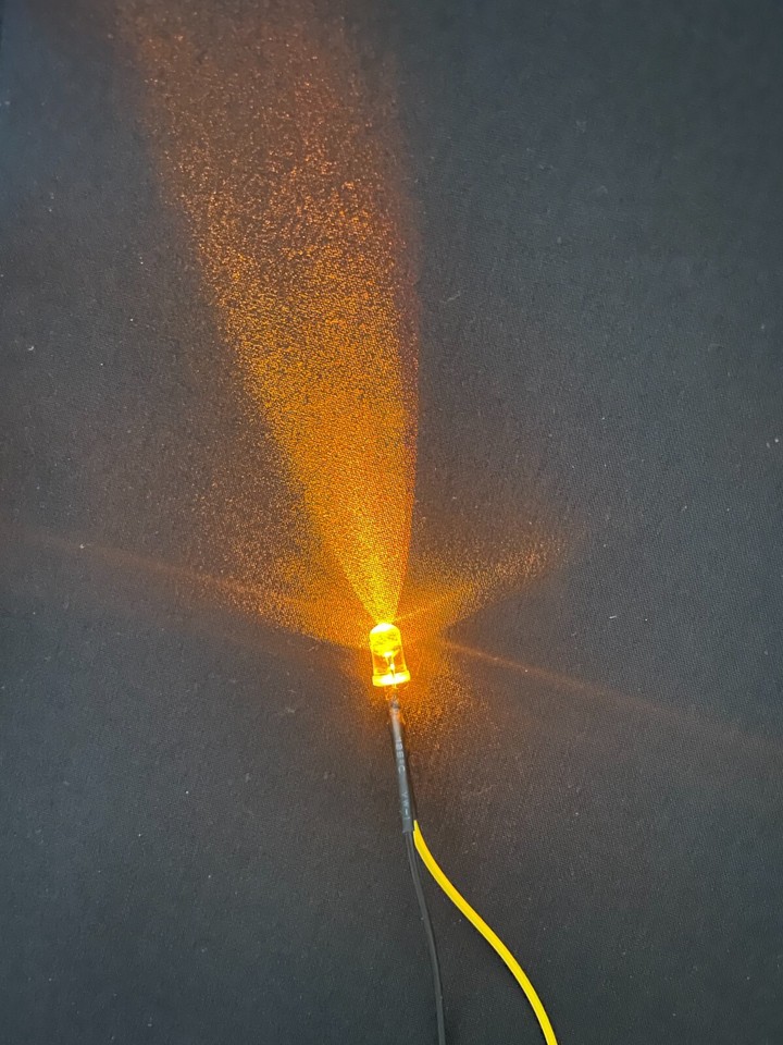 Prewired Single LED Light Assembly with on/off Switch & 9 Volt Battery ...