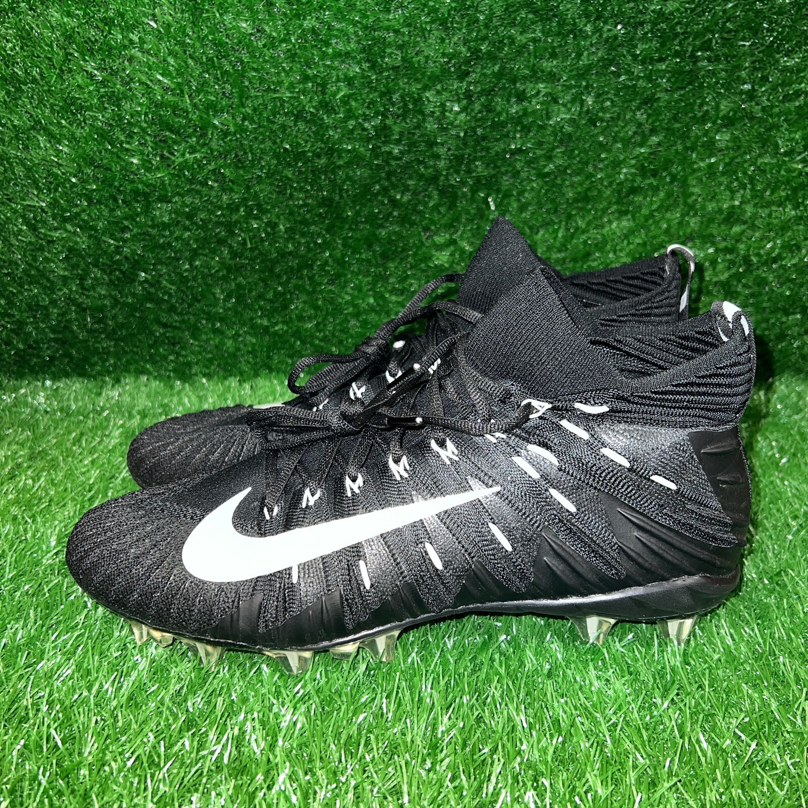 Nike Alpha Menace Elite TD P Black Football Cleats Si… - Gem