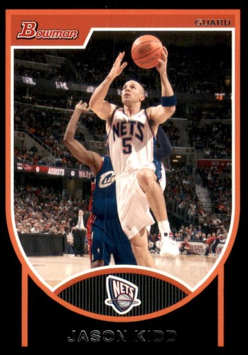 2007-08 Bowman Jason Kidd New Jersey Nets #55 | eBay