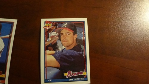 1991 TOPPS # 196 JIM VATCHER BASEBALL CARD | eBay