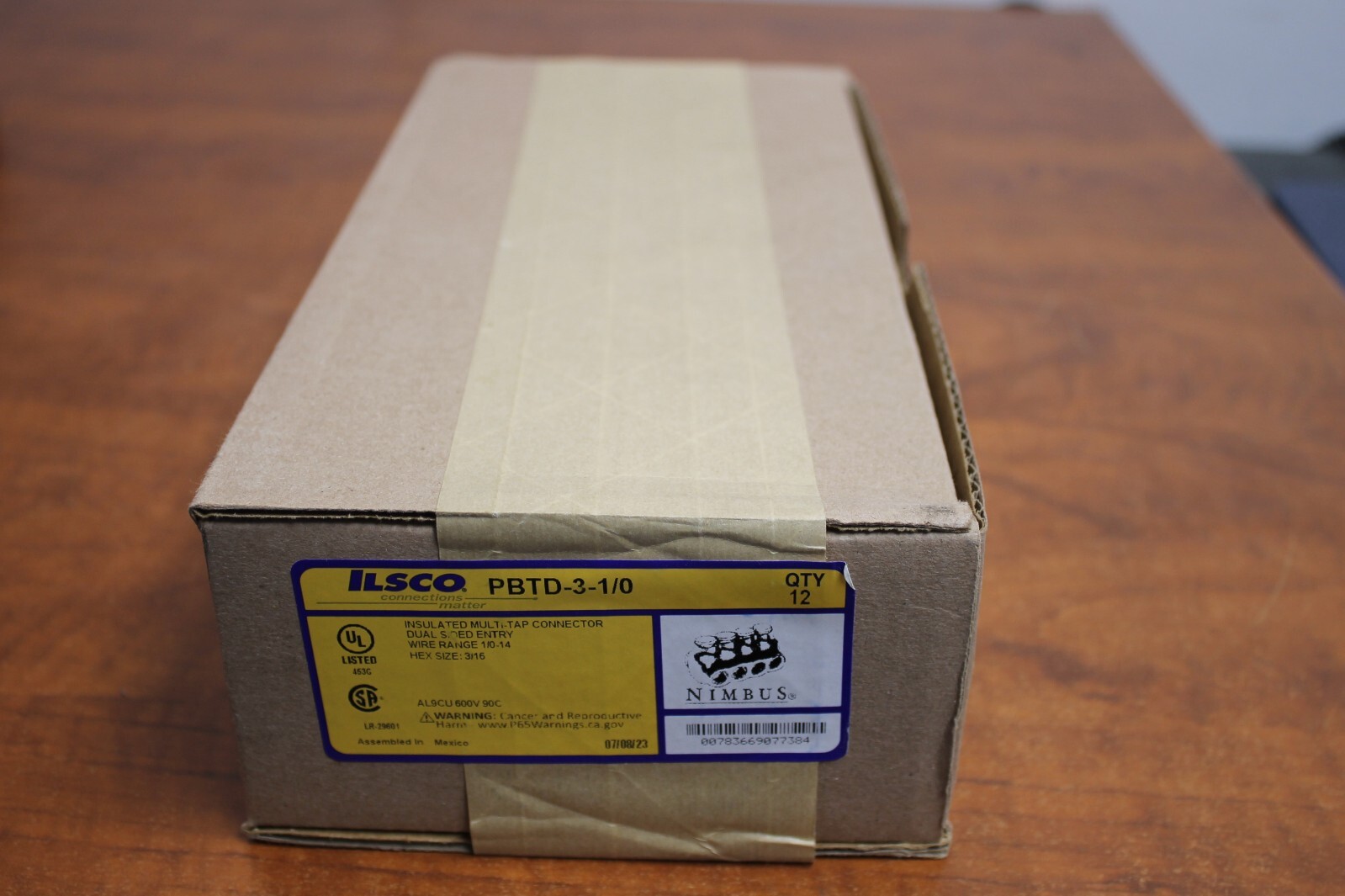 ILSCO PBTD-3-1/0 Multi-Tap Connector - Black for sale online | eBay
