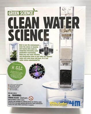 Green Science Clean Water Science Kit Kidz Lab Kids Homeschool Learning ...