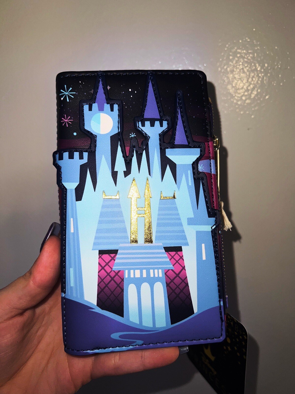 Loungefly DISNEY Cinderella Castle Series Flap Wallet; Princess New! | eBay