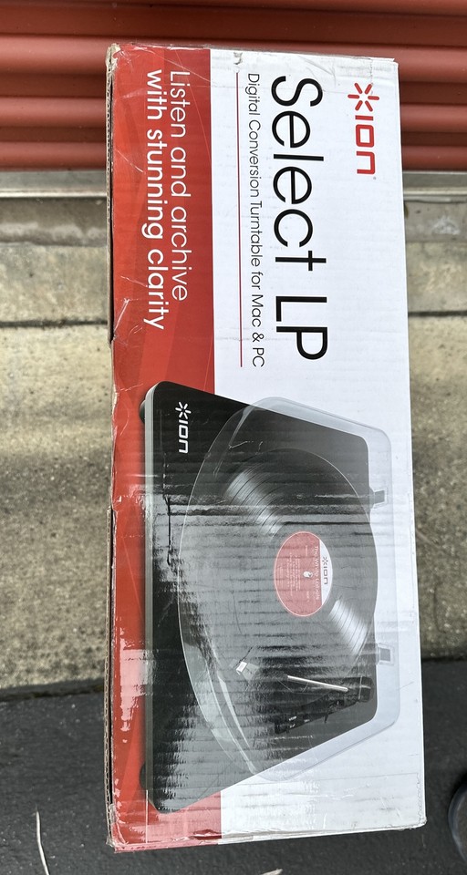 NEW UNOPENED Ion Select LP Digital Conversion Turntable for MAC and PC ...