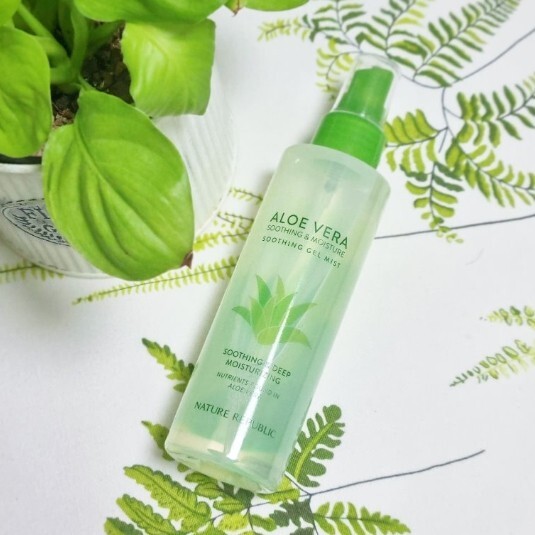 NATURE REPUBLIC Soothing & Moisture Aloe Vera 92% Soothing Gel Mist ...