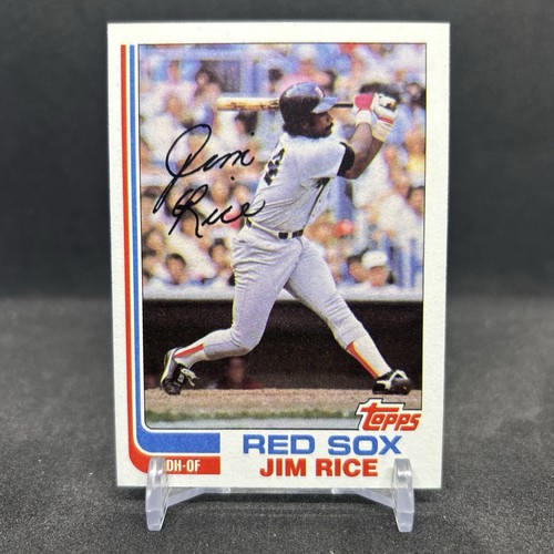 Jim Rice 1982 Topps Baseball Card #750 HOF Boston Red Sox | eBay